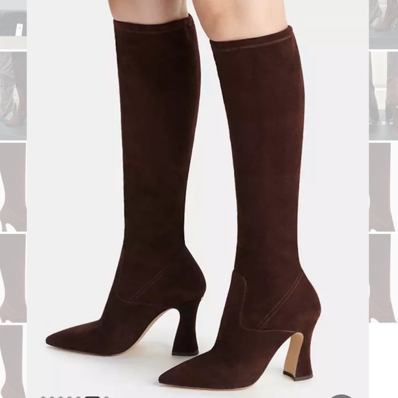 Coach | Shoes | Coach Cece Boot Brown Suede | Poshmark